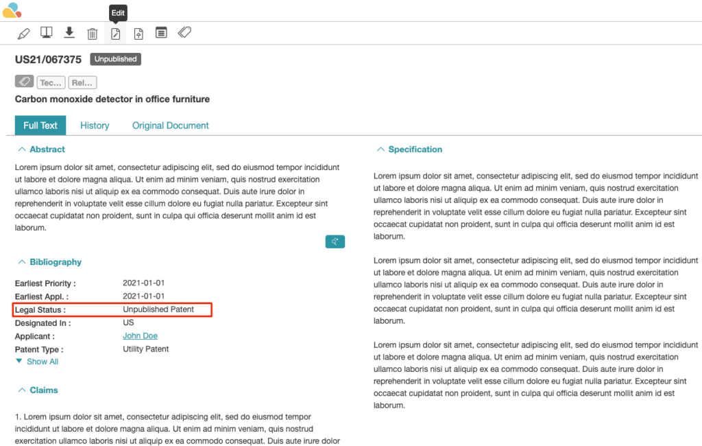 Patentcloud update: Transaction Sankey diagram and unpublished ...
